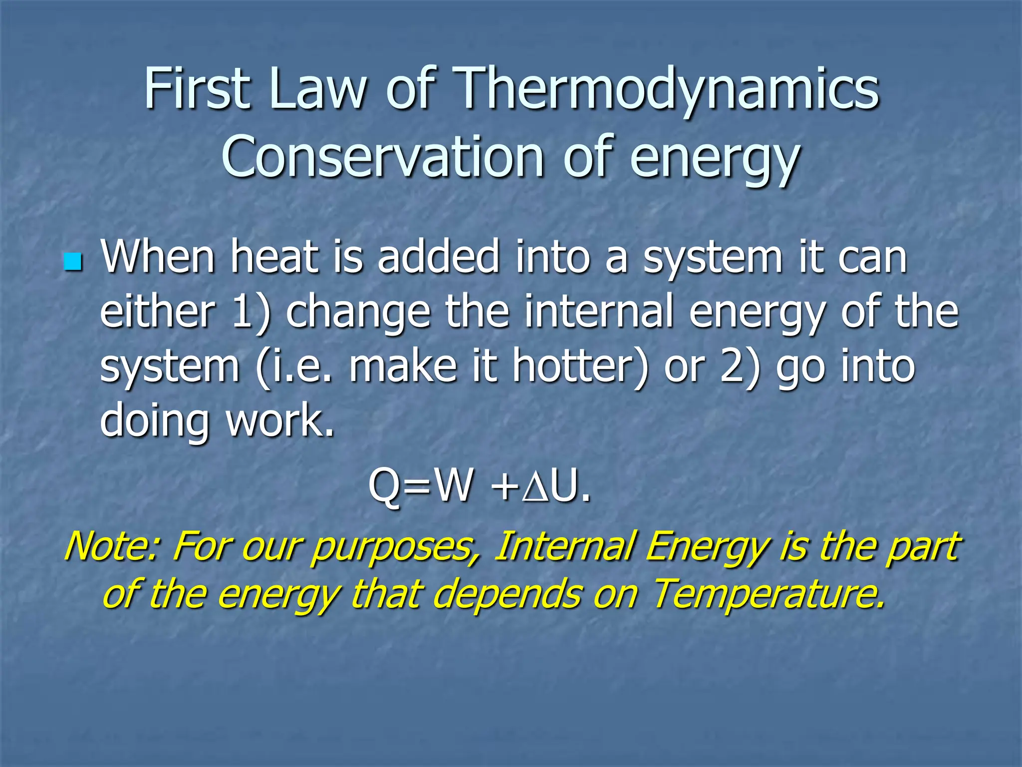 Introduction To Thermodynamics lecture01 | PPT