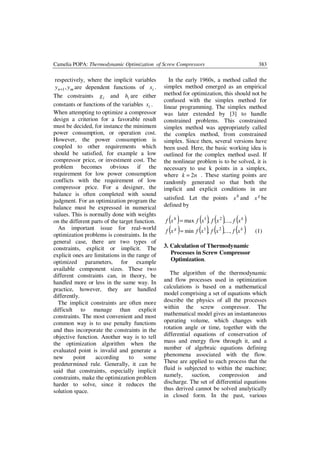 Thermodynamic optimization of | PDF | Technology & Computing