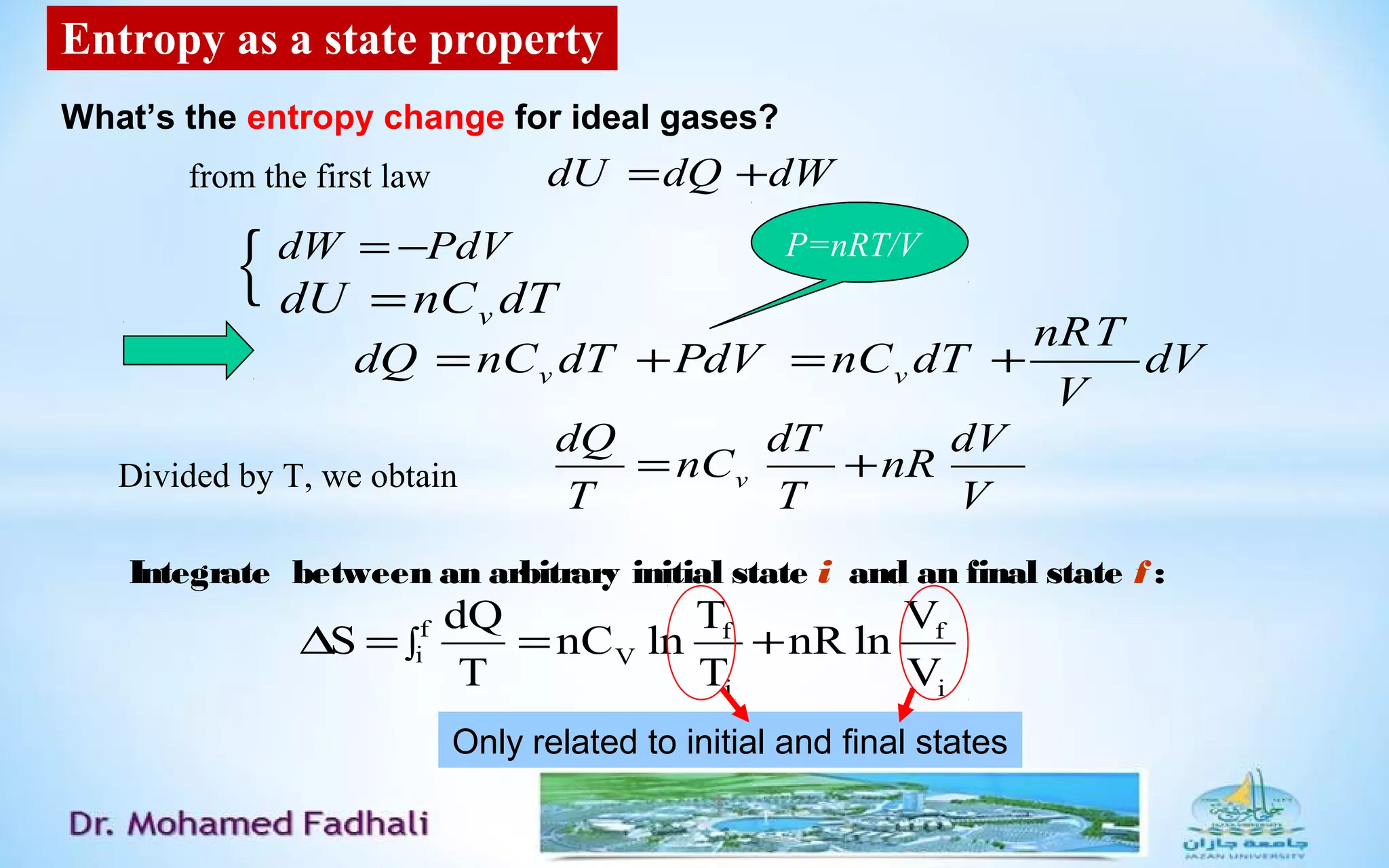 Thermodynamics, part 4 | PPT