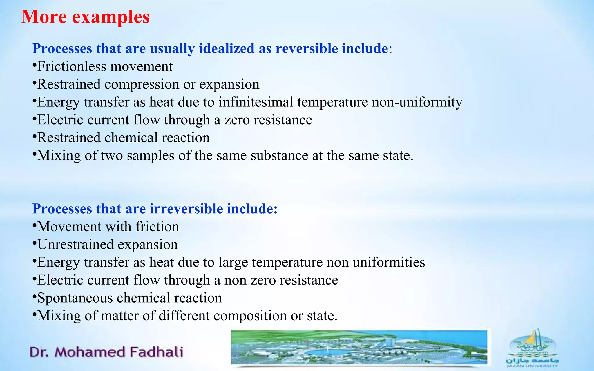 Thermodynamics, part 4 | PPT