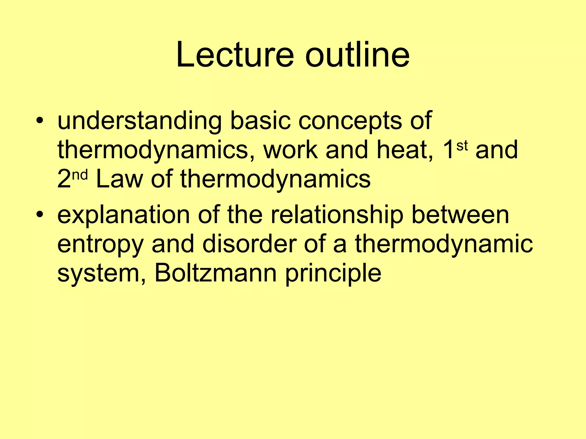 Thermodynamic principles fin | PPT