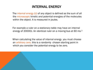 Thermodynamics (Physics A Level) | PPTX