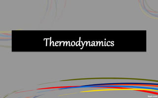 Thermodynamics | PPT