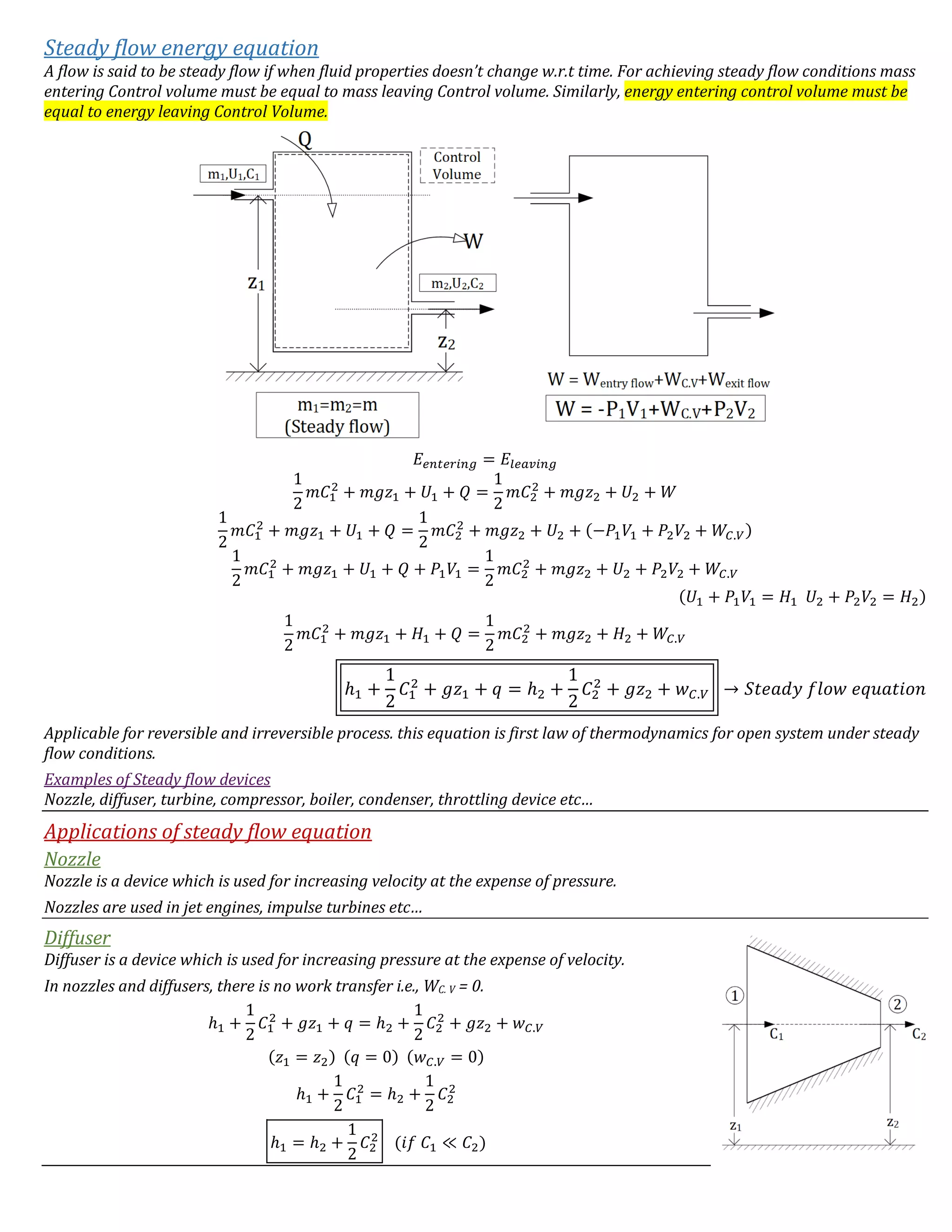 thermodynamics notes for gate | PDF