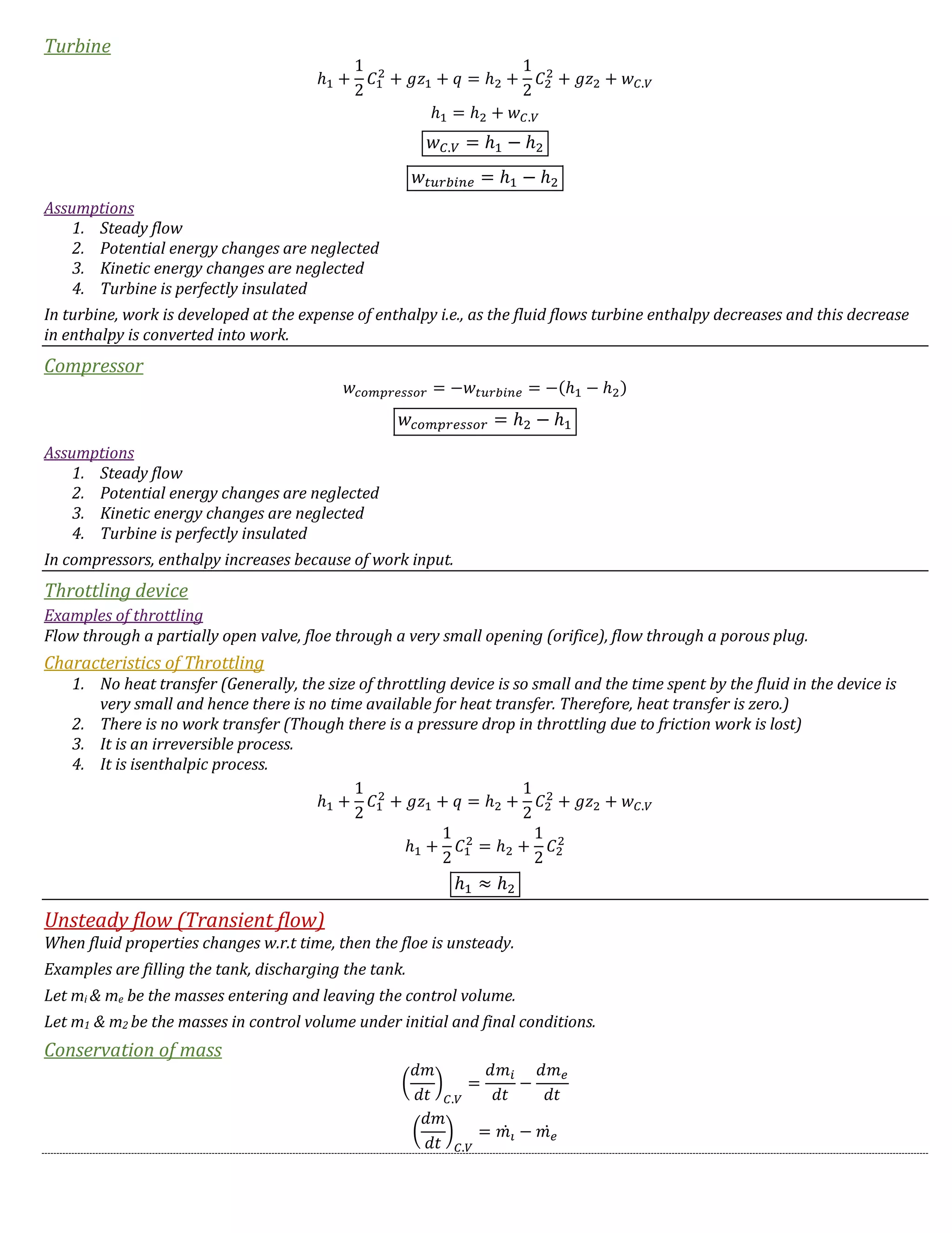 thermodynamics notes for gate | PDF