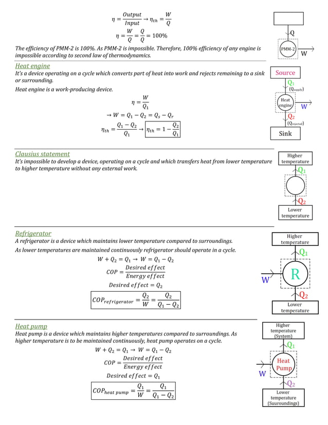 thermodynamics notes for gate | PDF | Chemistry | Science