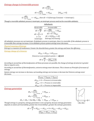 thermodynamics notes for gate | PDF