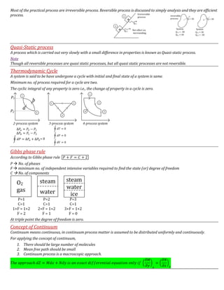 thermodynamics notes for gate | PDF