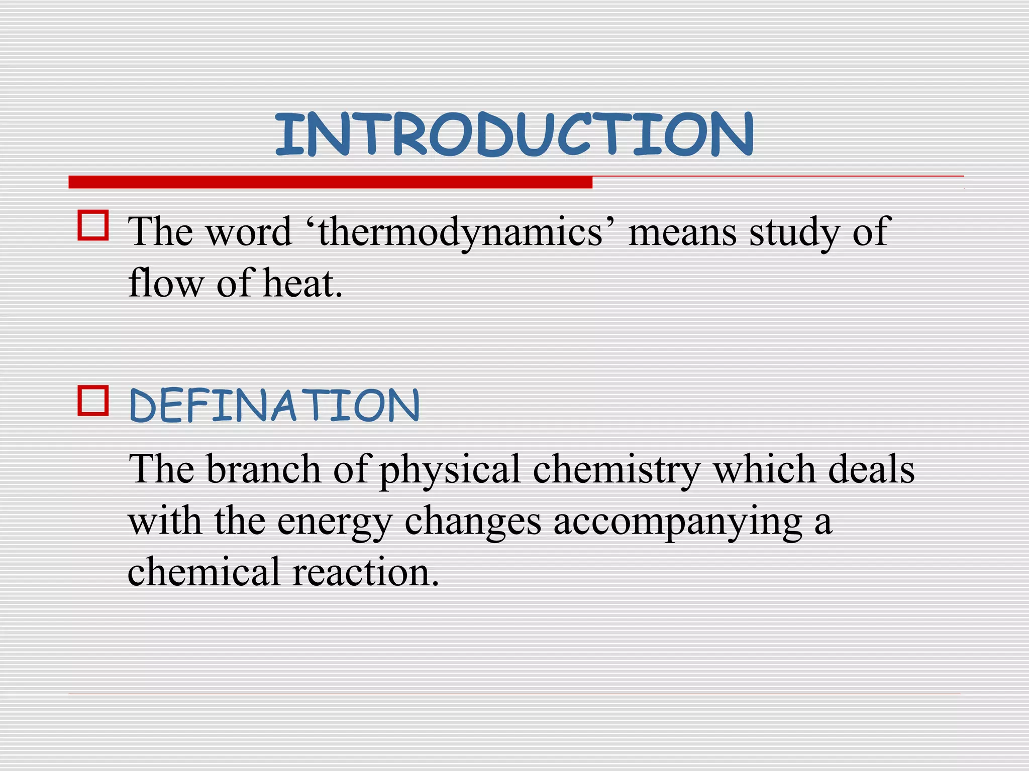 Thermodynamics | PPT