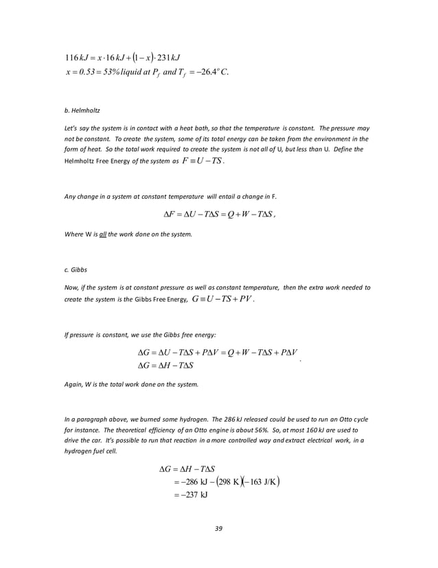 Thermodynamics Assignment Help | PDF