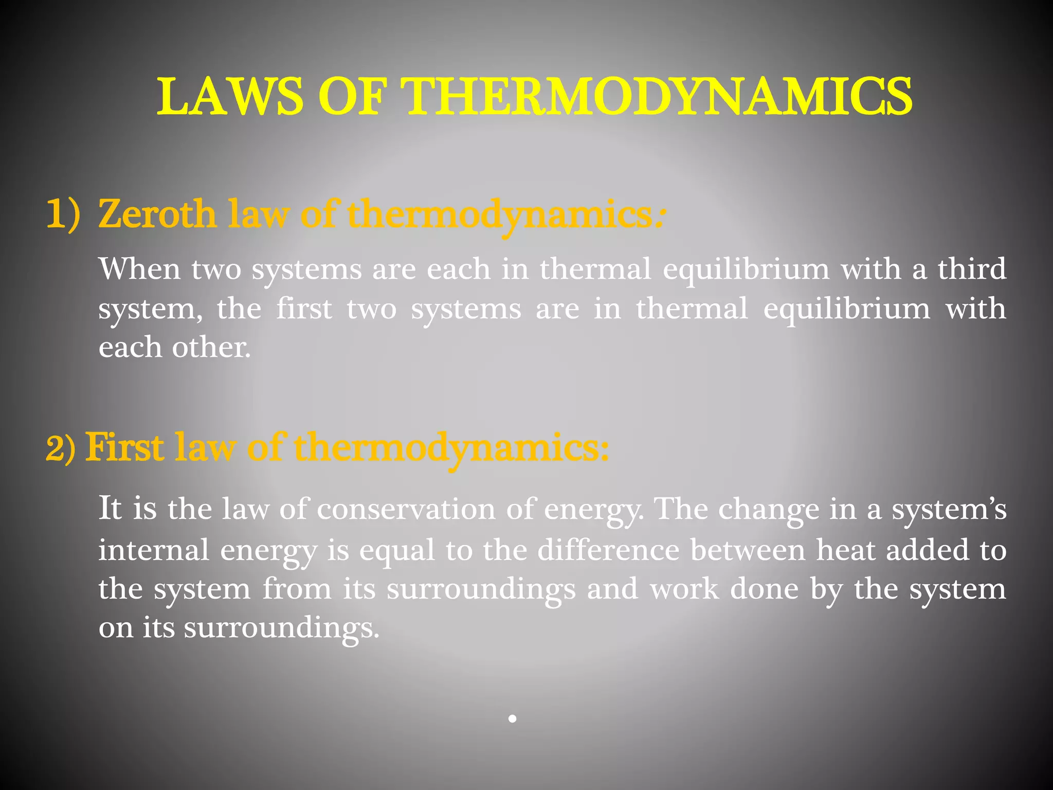 Thermodynamics | PPTX