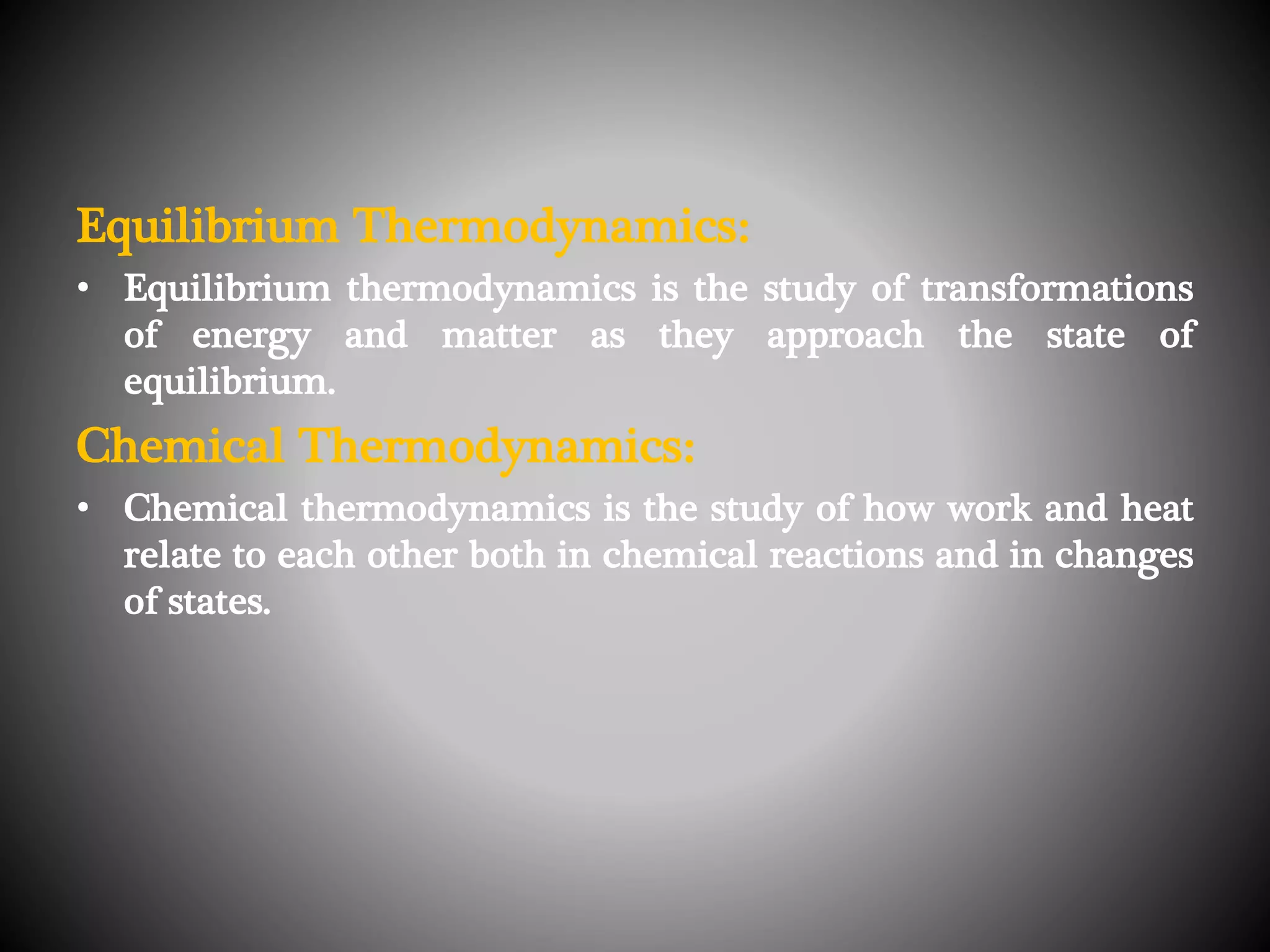 Thermodynamics | PPTX