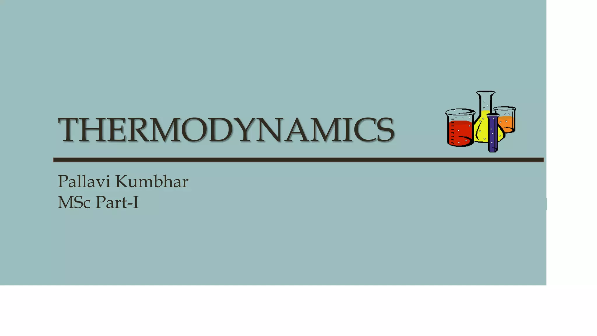 Thermodynamics | PPTX