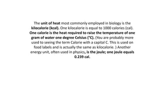 Energy, Thermodynamics and metabolism.pptx
