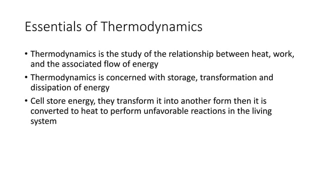 Thermodynamics in biological system.pptx