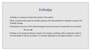THERMODYNAMICS Thermodynamics is the study of the relations between ...