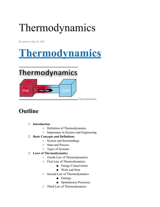 thermodynamics, equilibrium, energy, Work | PDF | Chemistry | Science