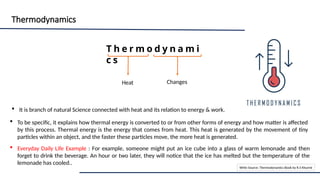 Thermodynamics.pptx on first law of thermodynamics | PPT