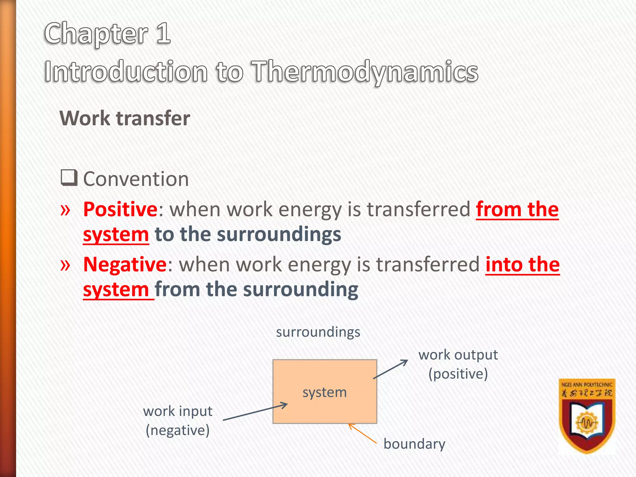 Thermodynamics chapter 1 | PPTX