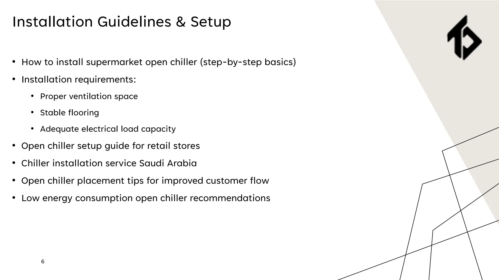 High-Performance Supermarket Open Chillers Guide | PDF