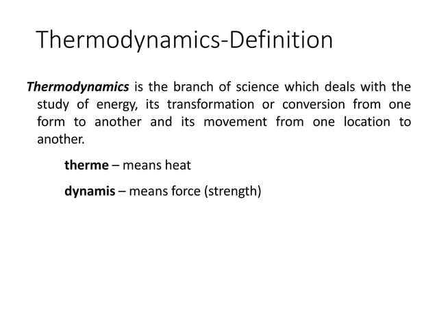 Thermodynamics-lecture-1.pdf | Chemistry | Science
