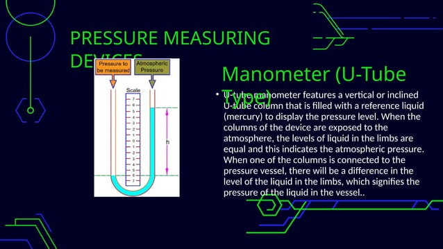 Thermodynamics 1 For Mechanical Engineering- Pressure | PPT