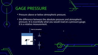 Thermodynamics 1 For Mechanical Engineering- Pressure | PPTX