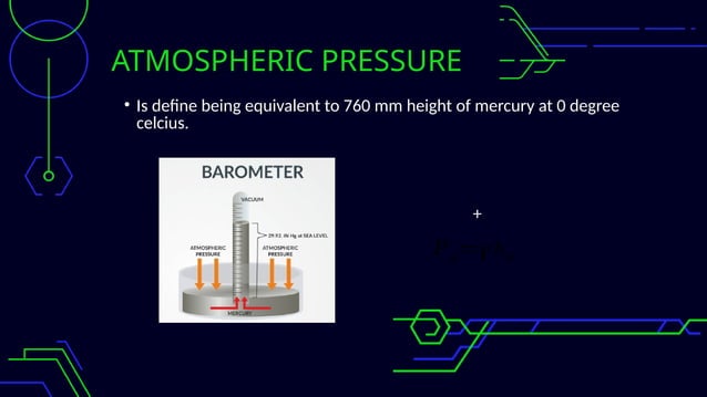Thermodynamics 1 For Mechanical Engineering- Pressure | PPT