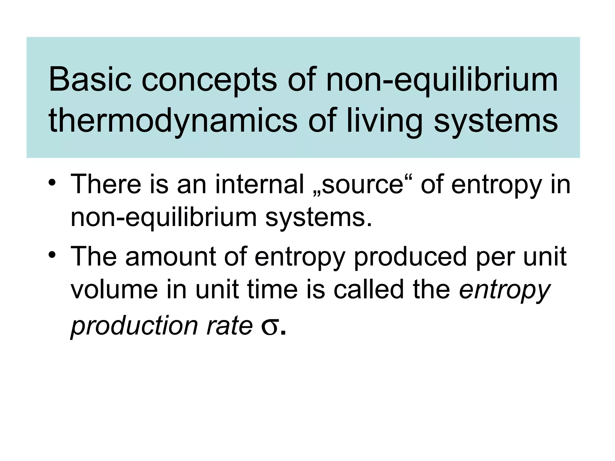 Thermodynamics andlife fin | PPT