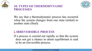 Thermodynamics (basic terms).pdf for the learners | PDF