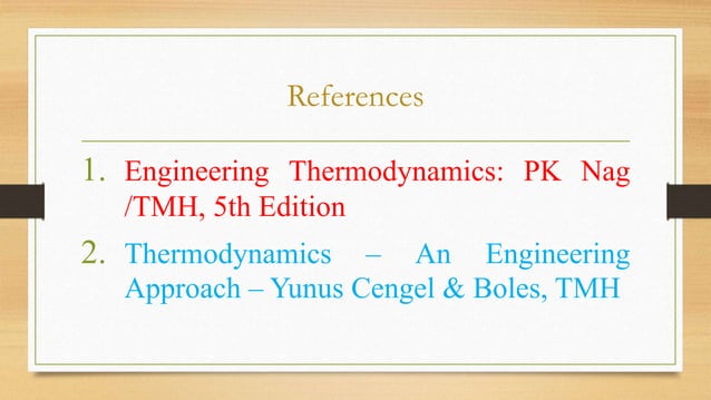 First law of thermodynamics, temperature scales | PPTX
