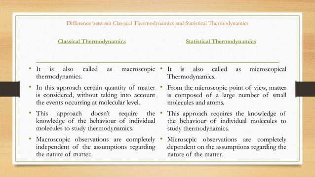 First law of thermodynamics, temperature scales | PPTX