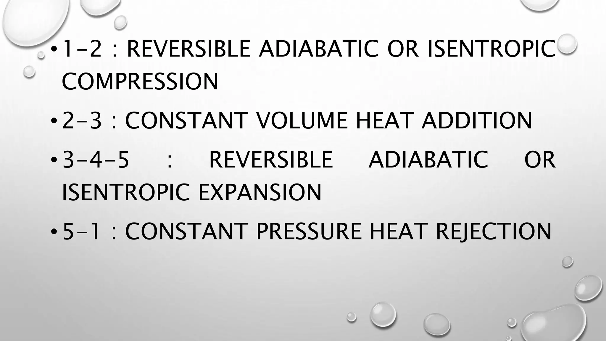 Air standard cycles | PPTX