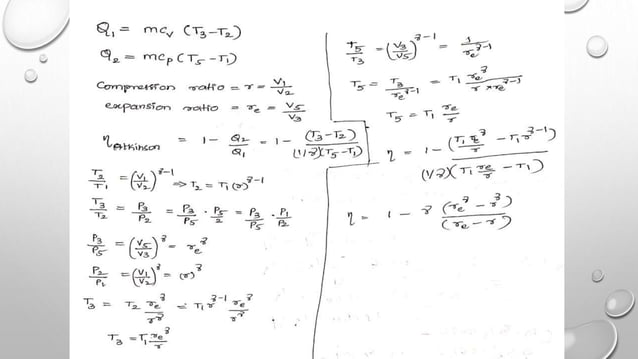 Air standard cycles | PPTX | Chemistry | Science