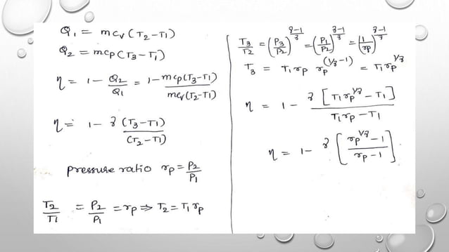 Air standard cycles | PPTX | Chemistry | Science