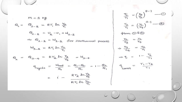 Air standard cycles | PPTX | Chemistry | Science