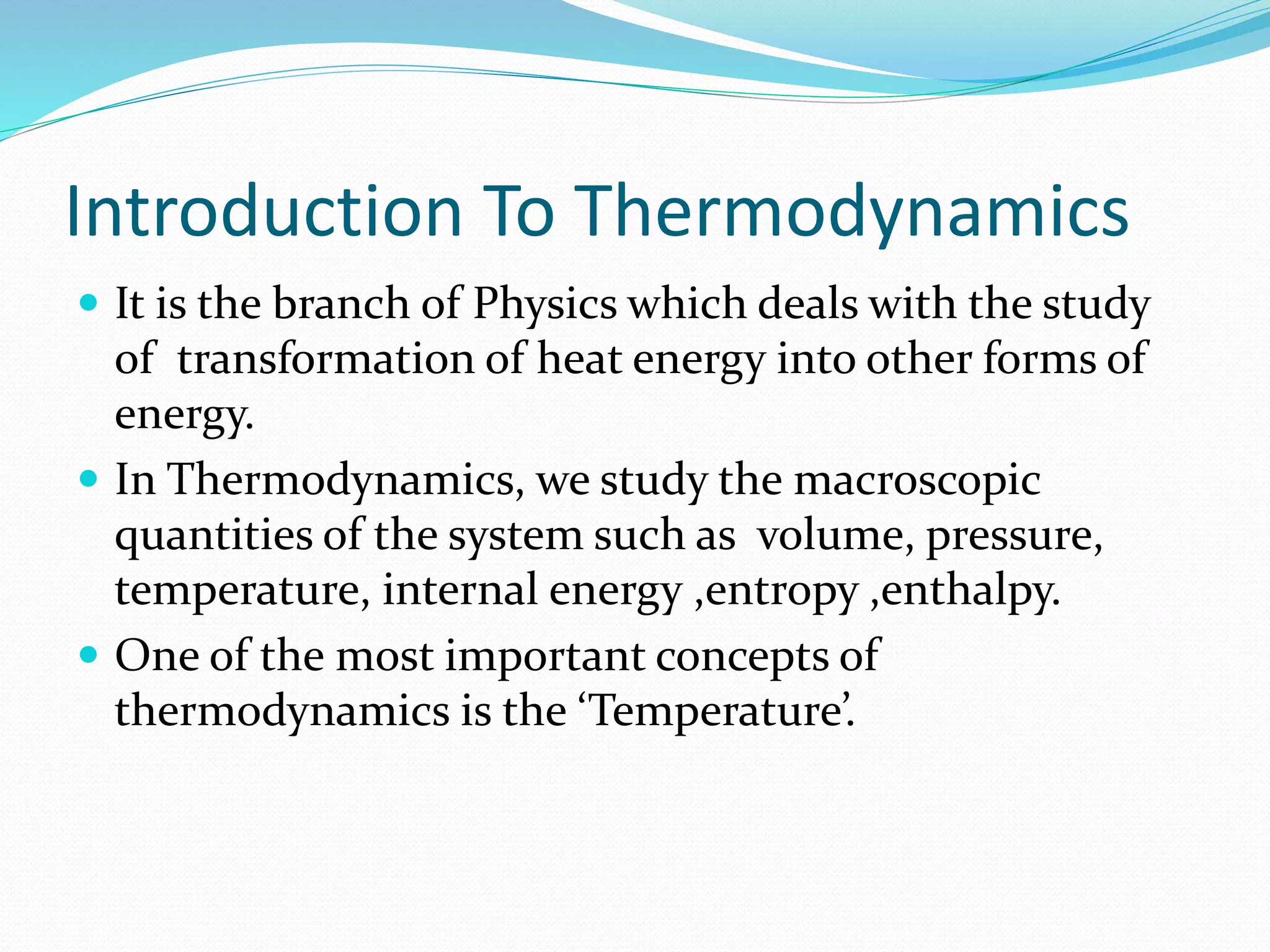 Thermodynamics class 11 | PPTX