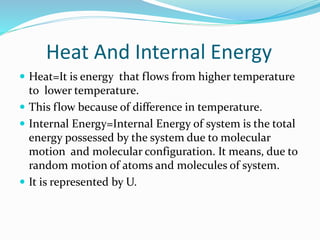Thermodynamics class 11 | PPTX