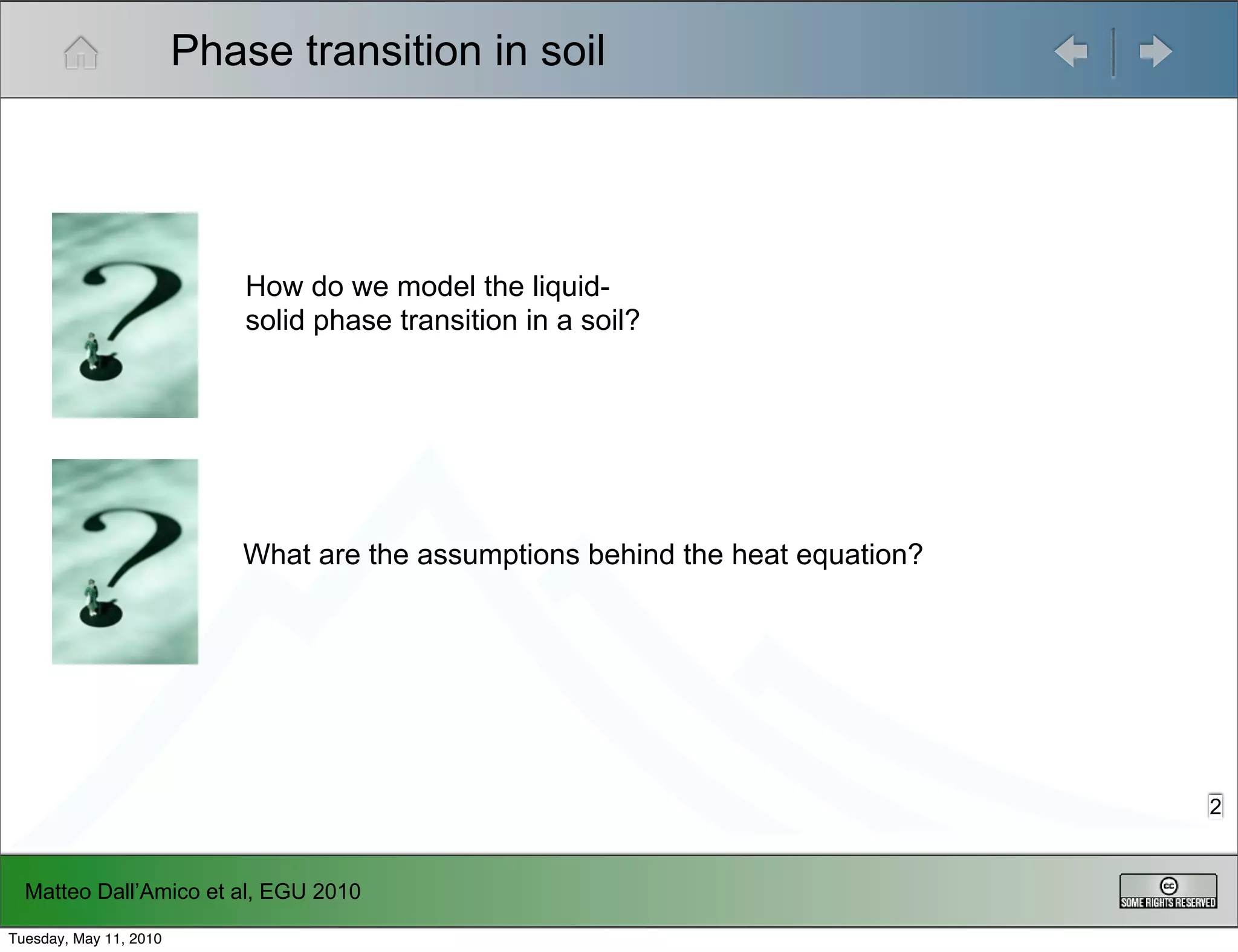 Thermodynamics of freezing soil | PDF
