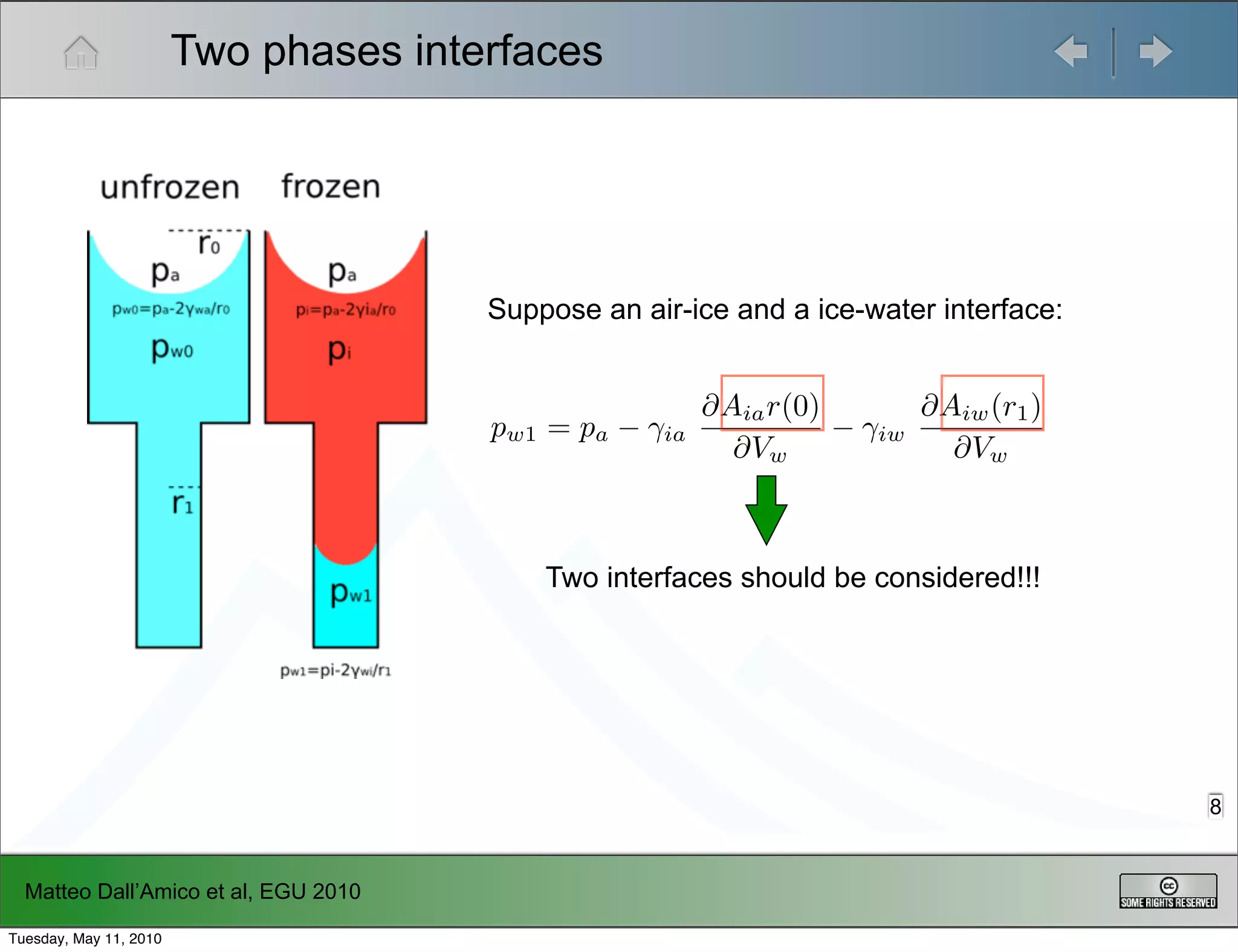 Thermodynamics of freezing soil | PDF