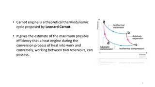 Thermodynamics heat engine | PPTX | Physics | Science