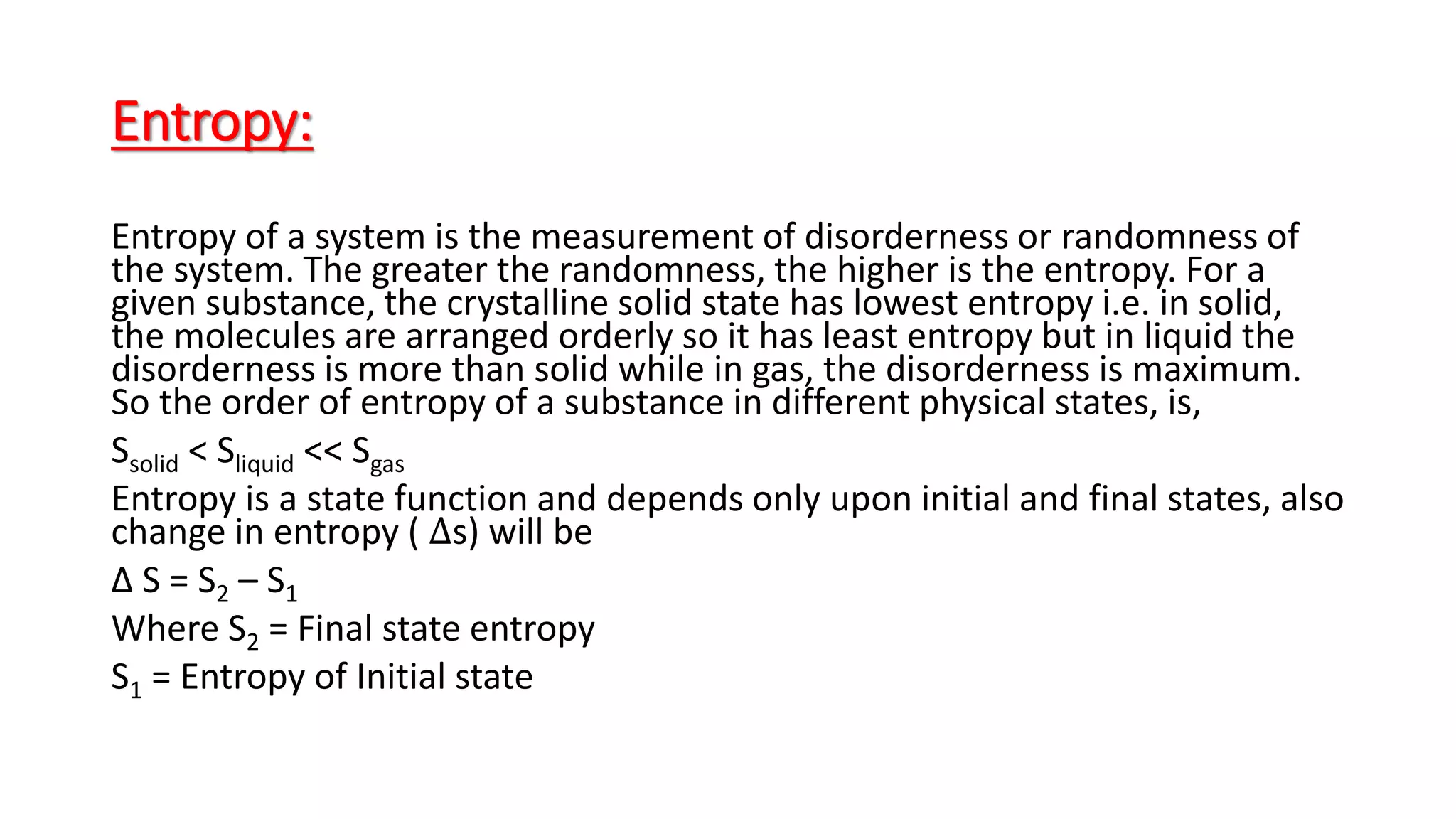 Thermodynamics ii | PPTX
