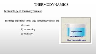 Thermodynamics introduction | PPTX