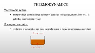 Thermodynamics introduction | PPTX