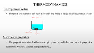 Thermodynamics introduction | PPTX
