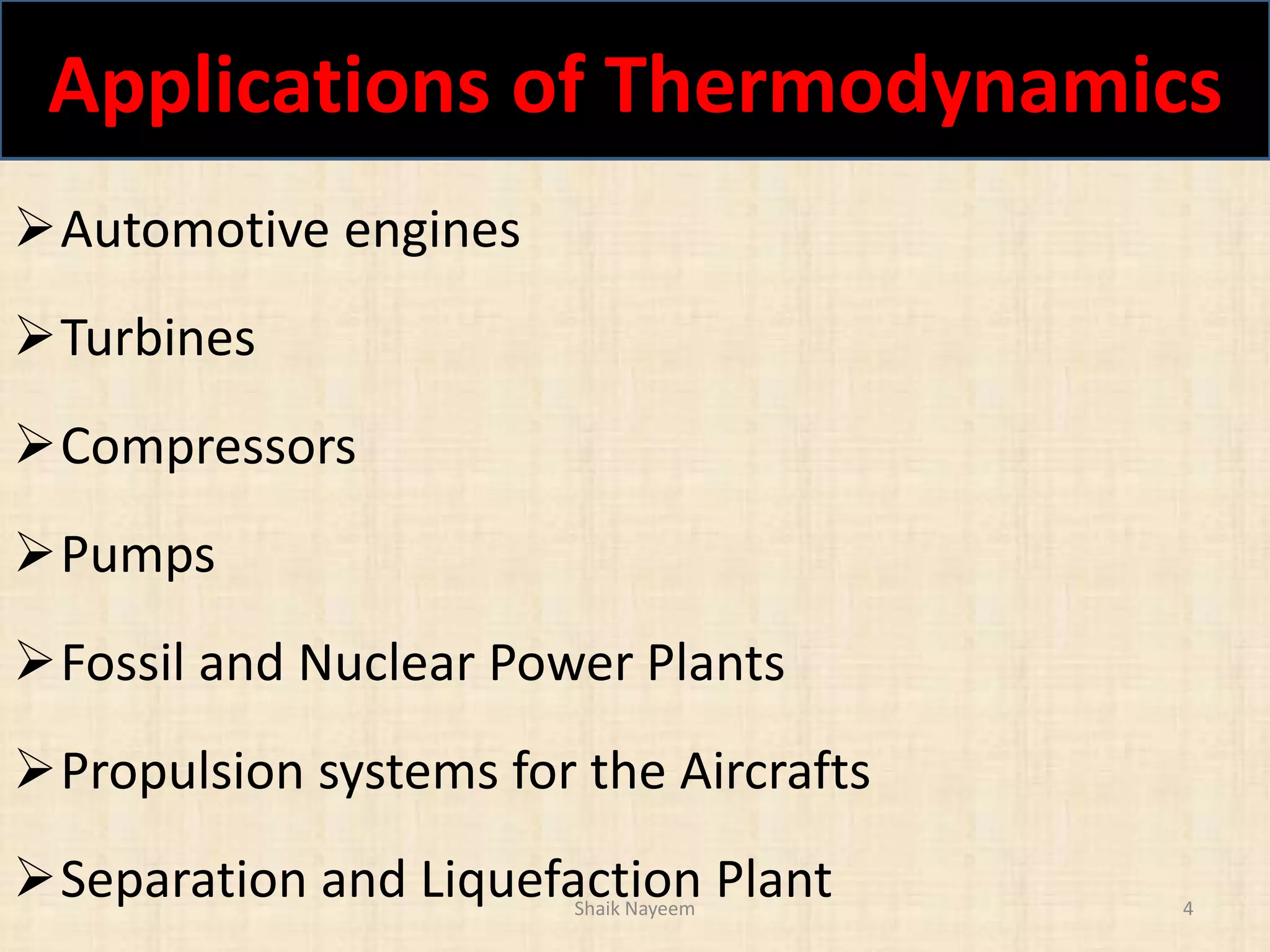 Thermodynamics introduction part 1 | PPTX