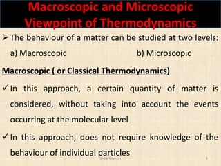 Thermodynamics introduction part 1 | PPTX