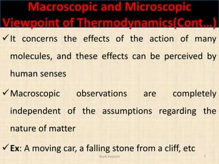 Thermodynamics introduction part 1 | PPTX