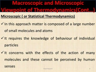 Thermodynamics introduction part 1 | PPTX