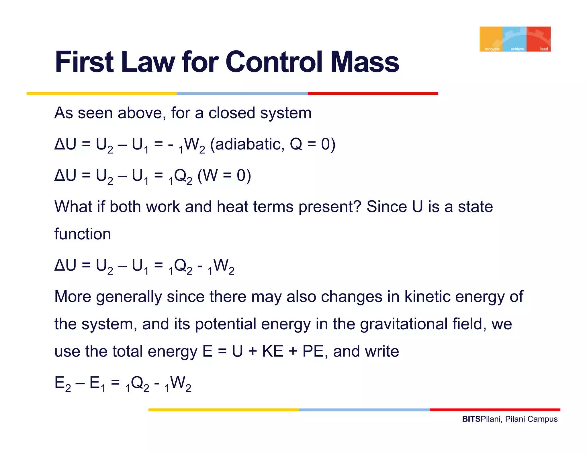 Thermodynamics lecture 7 | PPT